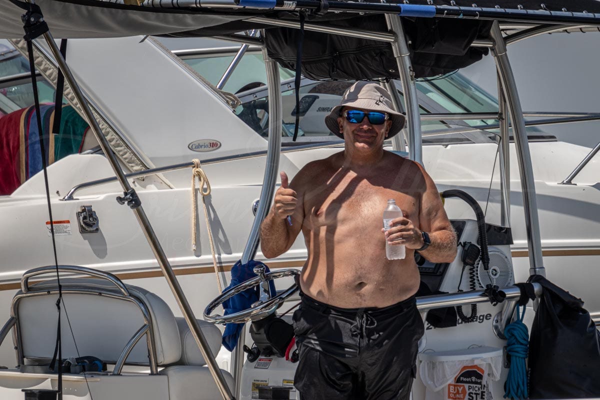 Bago Barge and Beach Bash on Lake Winnebago